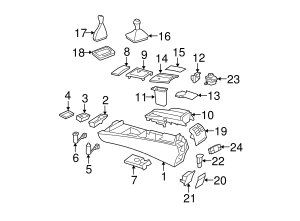 000-820-49-51 - 12 Volt Accessory Power Outlet 2008-2018 Mercedes-Benz ...