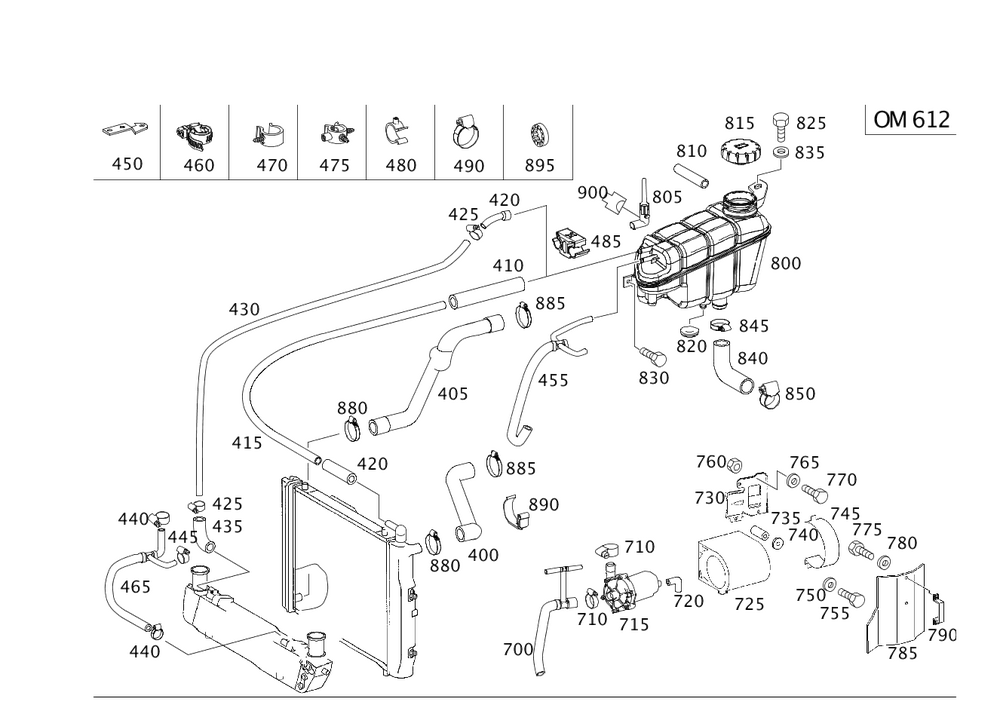 463-500-22-75 - Hose 2010-2015 Mercedes-Benz G550 | Mercedes-Benz USA Parts