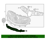 2017-2022 Buick Encore Front Lower Grille 42536906 GM | GMPartsDirect.com