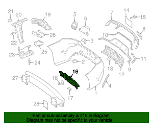 217-885-13-65 - Center Mount 2015-2020 Mercedes-Benz | Mercedes-Benz ...