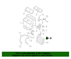 8623354 - Door Actuator 2005-2014 Volvo | AutoNationParts.com