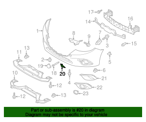 2014-2016 Mazda 3 Hole Cover BJS7-50-101-9U | RealMazdaParts.com