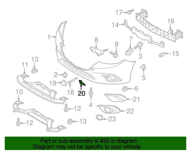 2014-2016 Mazda 3 Hole Cover BJS7-50-102-9U | Mazda-Parts