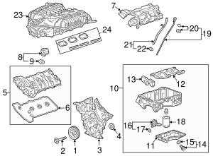 Upper Intake Manifold Gasket 12700744 | GM Parts Center