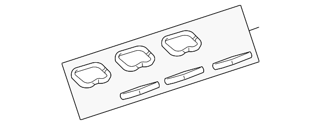 12700744 GM Upper Intake Manifold Gasket | GM Parts Store