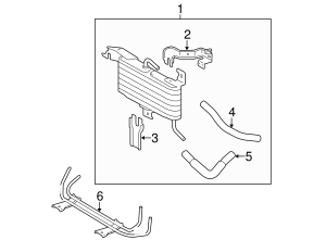 32920-04010 - Trans Cooler 2005-2011 Toyota Tacoma | Ourisman Toyota Parts