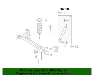 90948-02002 - Shock Washer - 1991-2003 Toyota | OEMGenuineParts.com