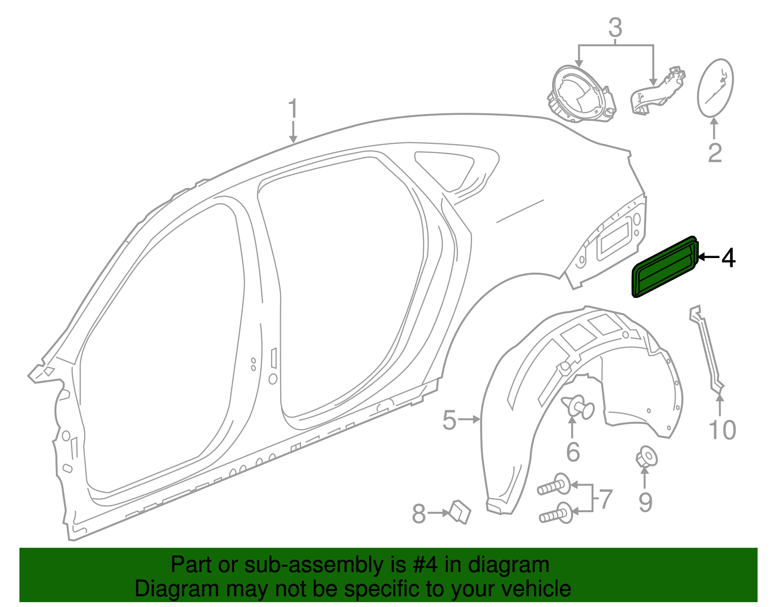 2011-2020 GM Body Pressure Relief Valve 13597326 GM | GMPartsDirect.com