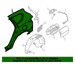2019-2023 Hyundai Santa Fe Quarter Panel 71504-S2C00 | OEM Parts Online