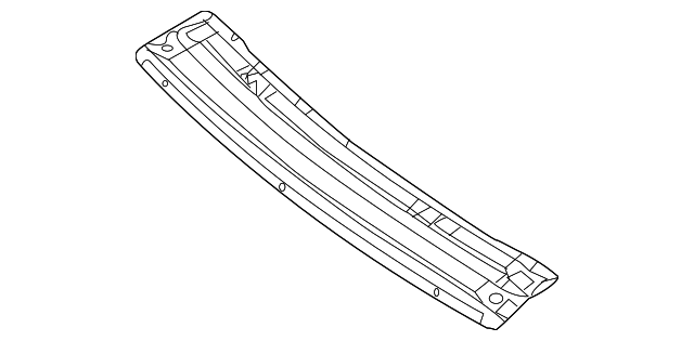 204-650-23-01 - Windshield Header 2010-2015 Mercedes-Benz | Mercedes ...