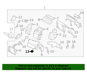 73533FL00A - Blower Motor Resistor 2017-2024 Subaru | AutoNation Parts