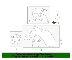 2008-2017 Infiniti Lower Quarter Trim Hook 84937-1BA0A | Faulkner ...