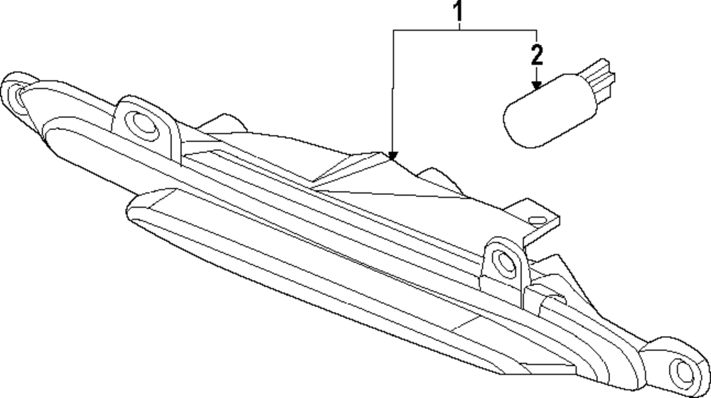 924A4-R5500 - Backup Lamp Assembly 2024-2025 Kia Sorento | Kia.Parts Store