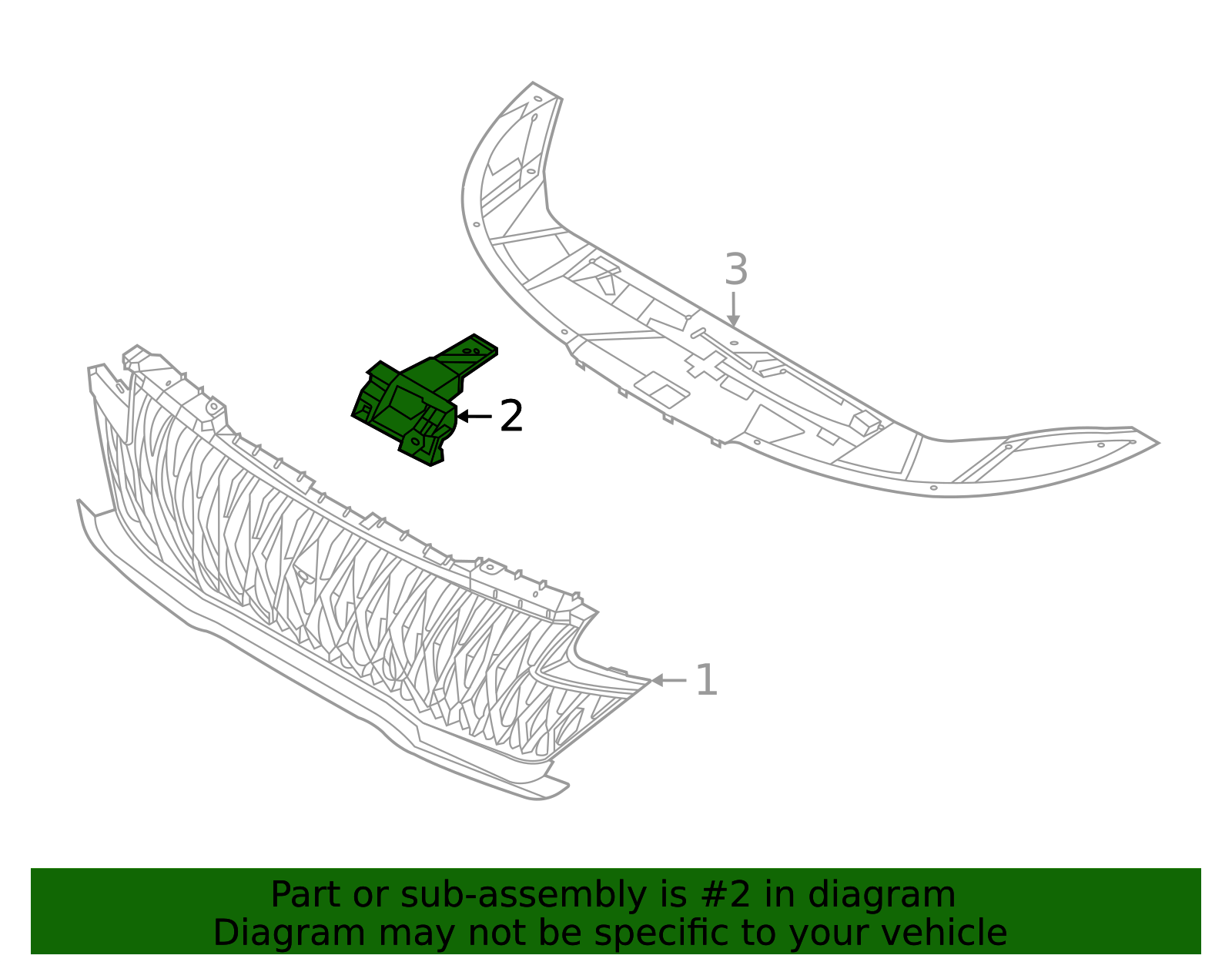 2022-2024 Kia Carnival Mount Bracket 86555-R0100 | OEM Parts Online