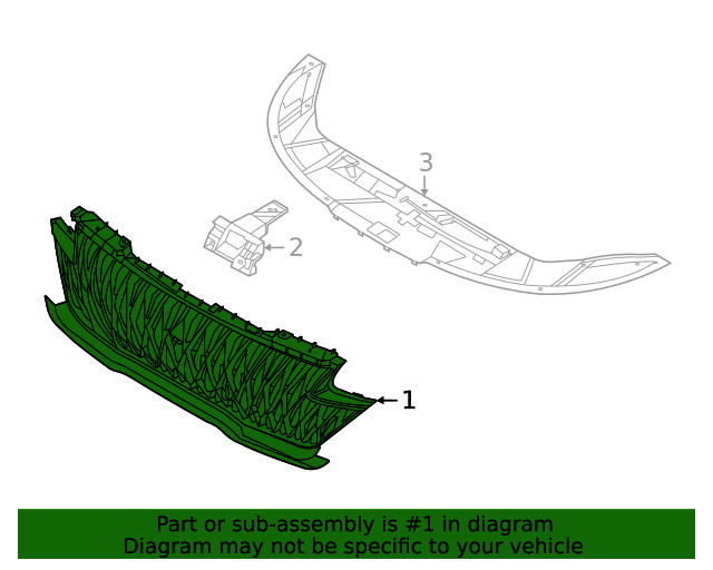 86350-R0000 - Grille Assembly 2022-2023 Kia Carnival | Kia.Parts Store