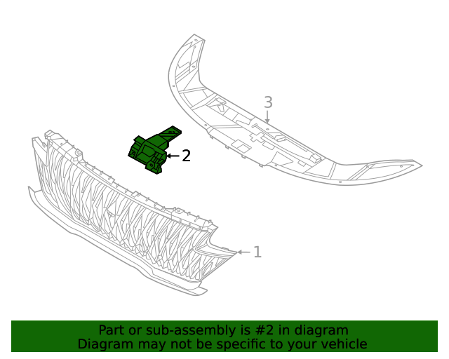 2022-2024 Kia Carnival Mount Bracket 86556 R0000 | TascaParts.com