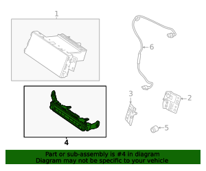 2020 Kia Display Switch 96540 G5200WK | QuirkParts