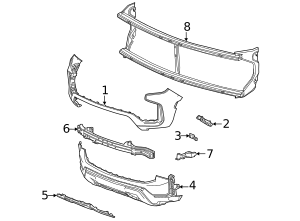 2021-2024 Chevrolet Fascia 87813942 GM | GMPartsDirect.com