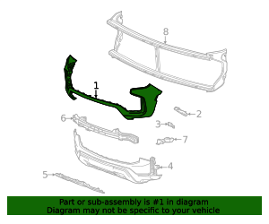 2021-2024 Chevrolet Fascia 87813939 GM | GMPartsDirect.com