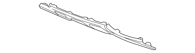 2021-2024 Chevrolet Chrome Front Bumper Cover Skid Plate 84373256 GM ...