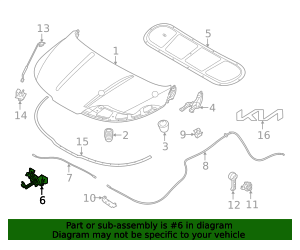 81130-R0000 - Latch 2022-2024 Kia Carnival | Kia.Parts Store
