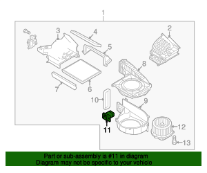 97179-2J000 - HVAC Blower Motor Control Module 2010-2017 Hyundai ...