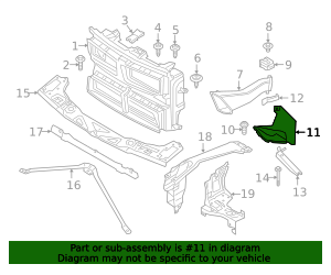 Genuine BMW 51-74-8-493-432 | Duct | FREE Shipping on Most Orders $499 ...