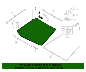 56101-24933 - Windshield 2023-2024 Lexus | AutoNation Parts