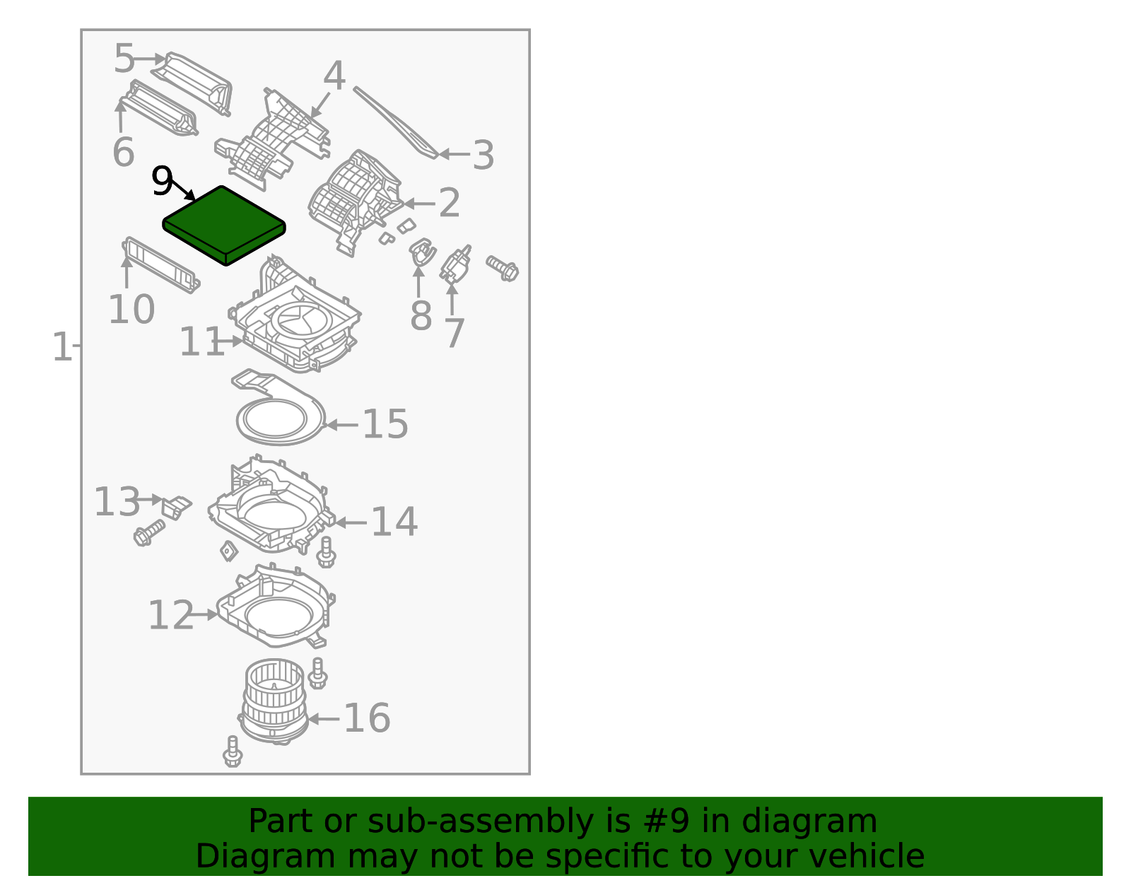 2020-2025 Hyundai Cabin Air Filter KLC79-AC001 | QuirkParts