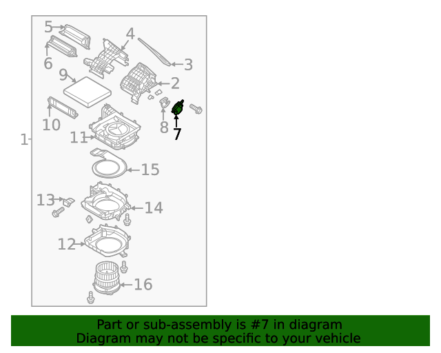Genuine Actuator for 2021-2023 Hyundai Elantra | Part# 97154-F2900 ...