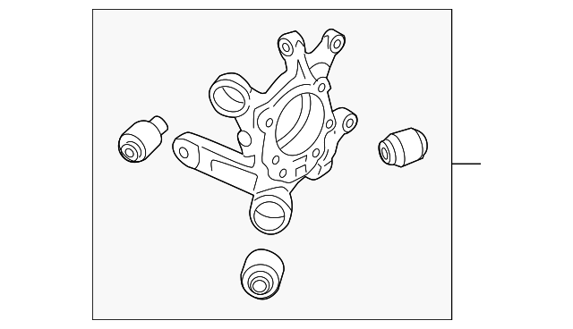 2010-2016 Hyundai Genesis Coupe Knuckle 52710-2M000 | OEM Parts Online