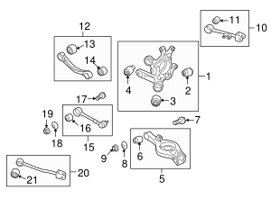 55250-2M100 - Lateral Arm 2010-2016 Hyundai Genesis Coupe ...