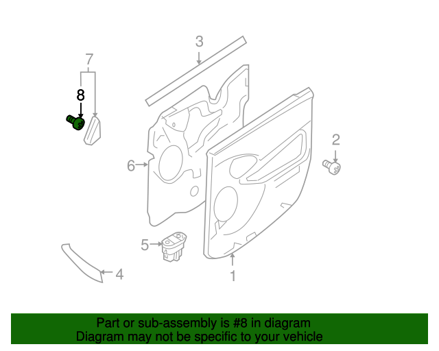 2000-2013 Ford Cover Retainer -W703978-S300 | TascaParts.com