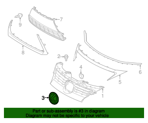 2013-2019 Lexus Emblem 90975-02126 | OEM Parts Online