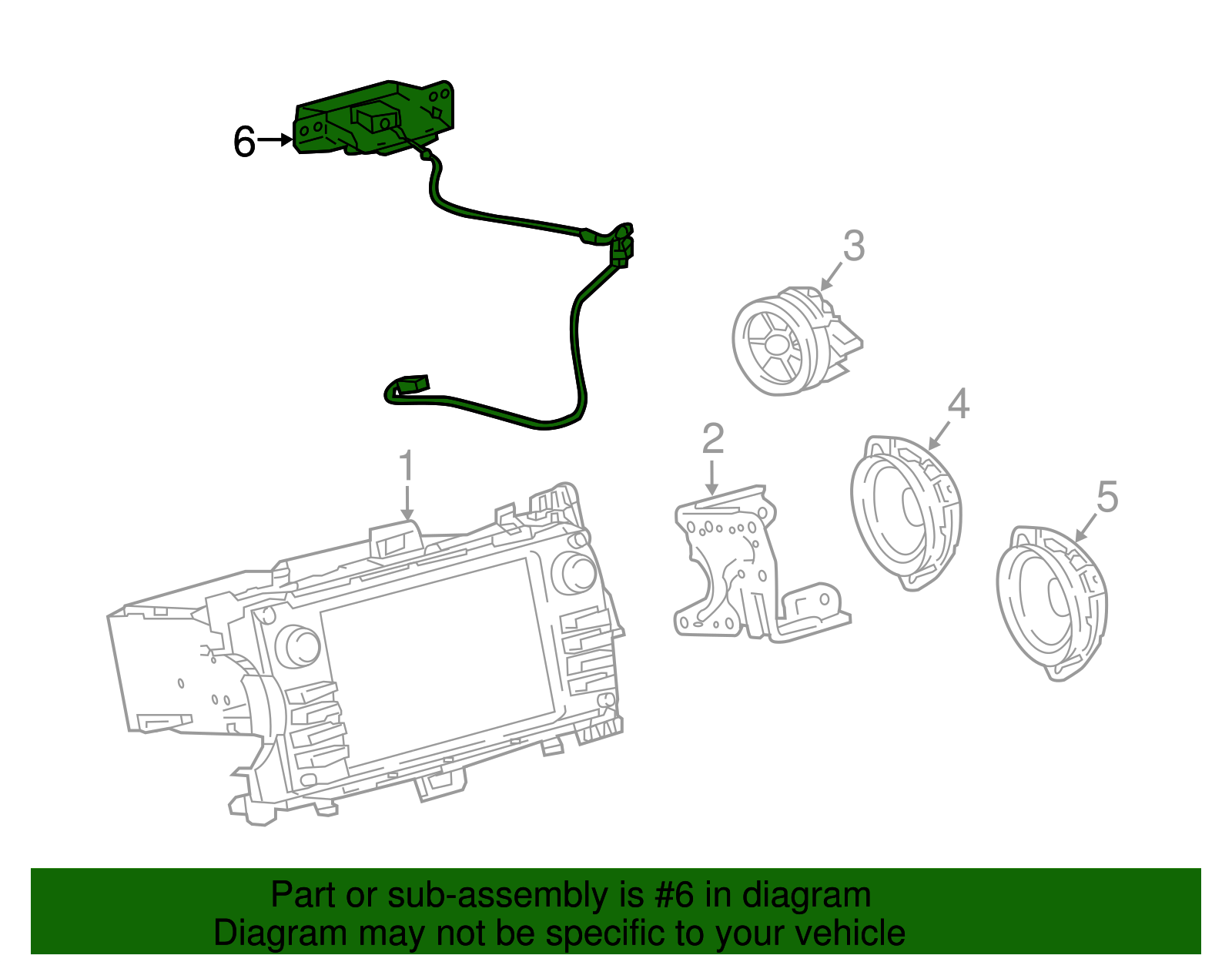 2018 Toyota Yaris GPS Antenna 86860-0D020 | Toyota Parts Center