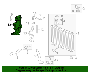 71104-TR0-A00 - Duct R Front Bumper Side - 2012 Honda Civic | Honda ...