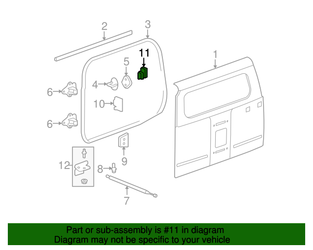 2004-2012 GM Door Jamb Switch 15905665 GM | GMPartsDirect.com