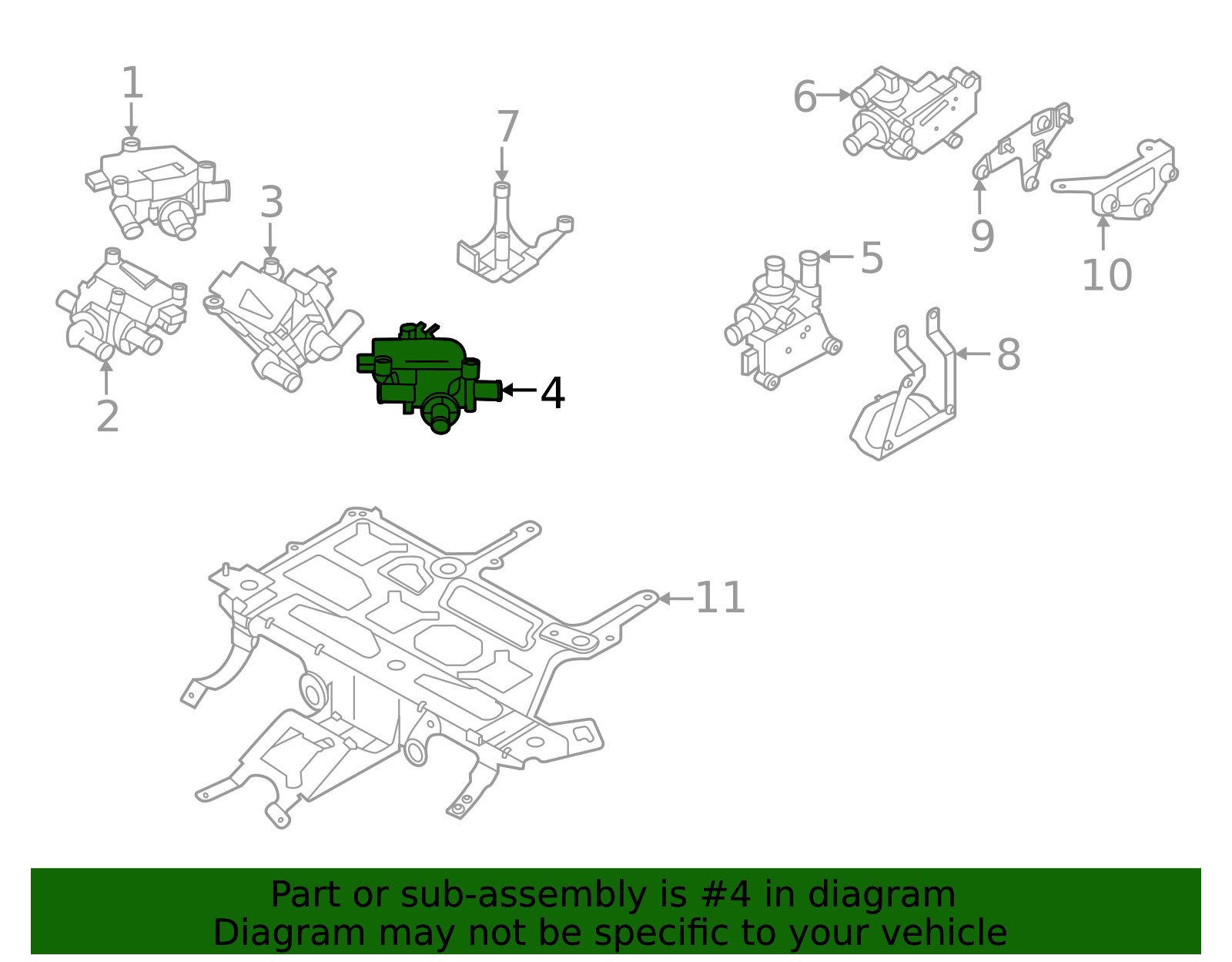 2022 Porsche Taycan Solenoid 9J1-963-375-E | OEM Parts Online