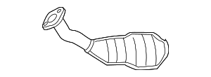 2007 Mazda Catalytic Converter 1FAC-20-50XA | RealMazdaParts.com