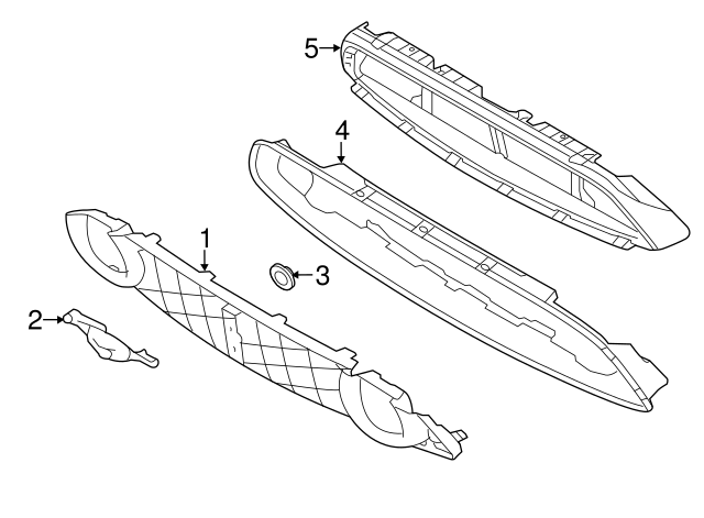 2013-2014 Ford Mustang Molding DR3Z8419BA | TascaParts.com