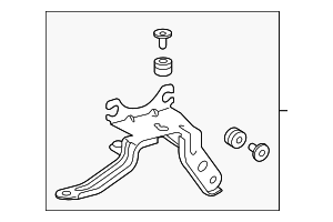 2009-2010 Pontiac Vibe Bracket Brk Press Mod Vlv 19205028 | TascaParts.com