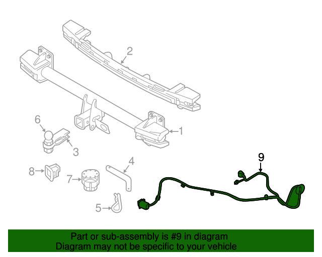 31373661 - Towbar Wiring - 4/7 Pin - 2016-2020 Volvo XC90 | Volvo OEM ...