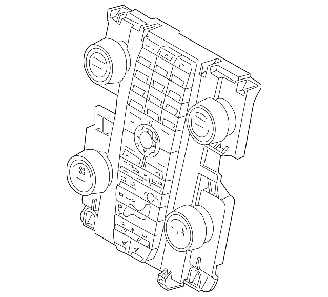 2004-2007 Volvo Control Panel 30782568 | OEM Euro Parts