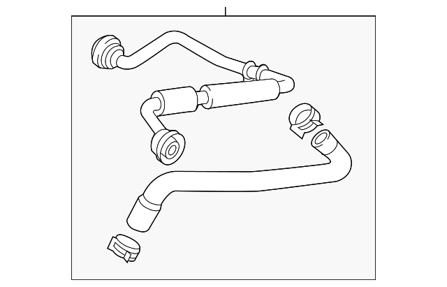 2016-2018 Audi Hose & Tube Assembly 4G0-121-081-EP | OEM Parts Online