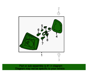 92402-2F220 - Tail Lamp Assembly - 2005-2009 Kia Spectra5 | Kia Auto Parts