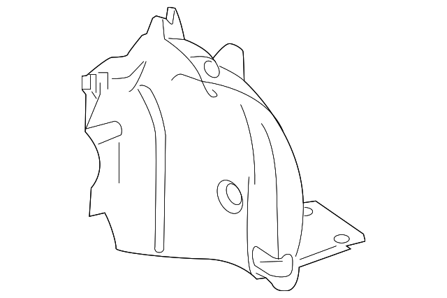 2017-2023 Mercedes-Benz Rear Fender Liner 205-691-33-00 | MB OEM Parts