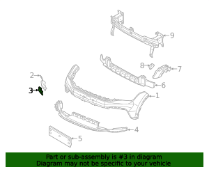 2022-2024 Volkswagen Tiguan Tow Eye Cap 5NN-807-241-D-041 | OEM Parts ...