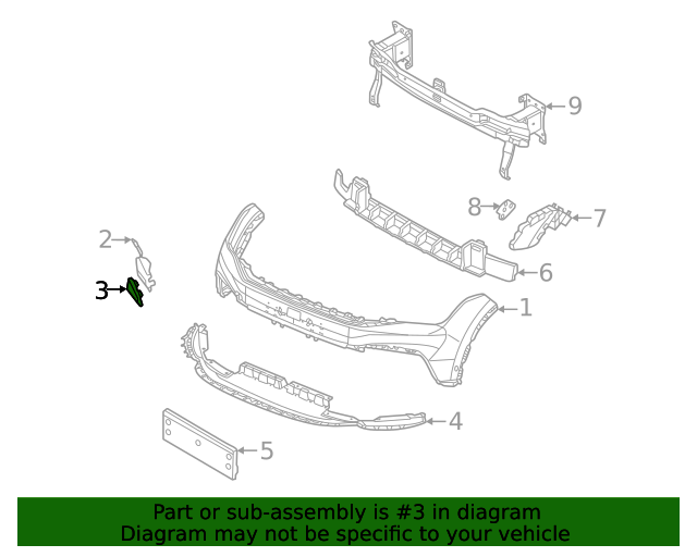 2022-2024 Volkswagen Tiguan Tow Eye Cap 5NN-807-241-D-041 | OEM Parts ...