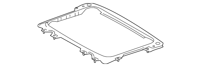 2011-2020 Toyota Sienna Sunroof Reinforced 63104-08020 | Toyota Parts ...