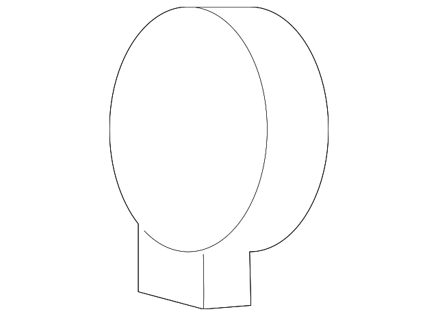 2007-2022 Toyota 12 Volt Accessory Power Outlet Cover (Rear) 85535 ...